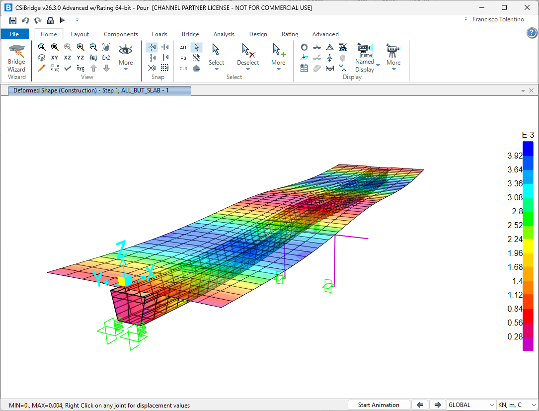 Staged Construction – Utilização das operações “Pour Concrete” e ...